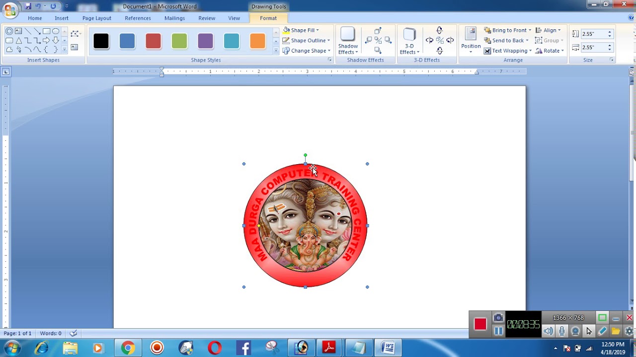 How To Make A Logo In MS Word 2007 In Hindi YouTube how-to-make-a-logo-in-ms-word-2007-in-hindi-youtube