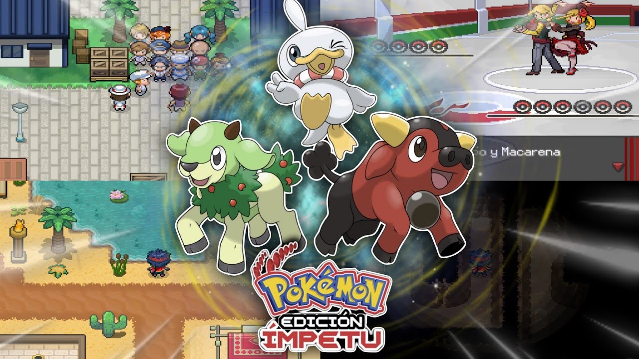 Pokémon Ímpetu FANGAME EN ESPAÑOL Con Nueva Región, Claros Ocultos ...