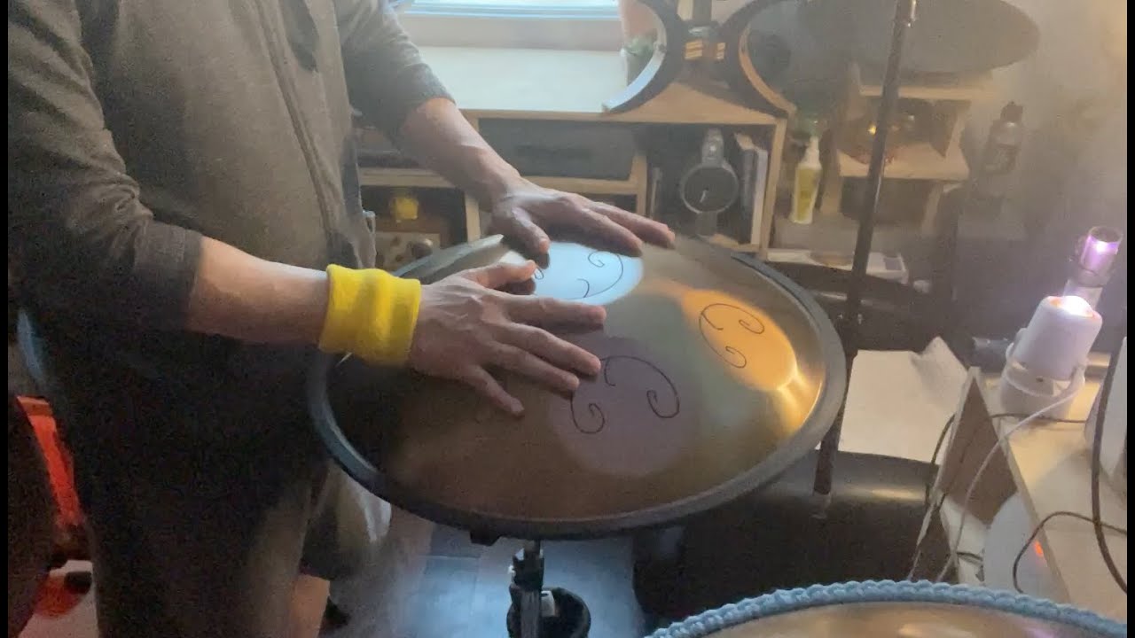 Sacral Chakra meditation ART Quint Tongue pan drum - Sound Therapy Vibration Healing - YouTube