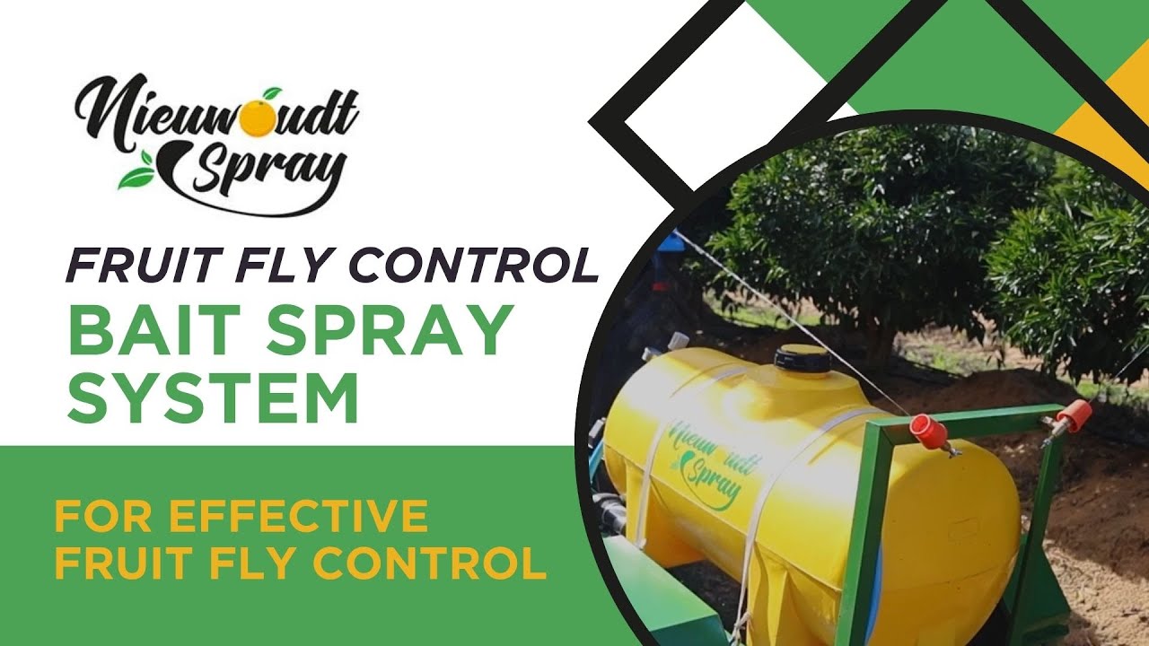 Nieuwoudt Spray Bait Spray System: Effective Fruit Fly Control for ...