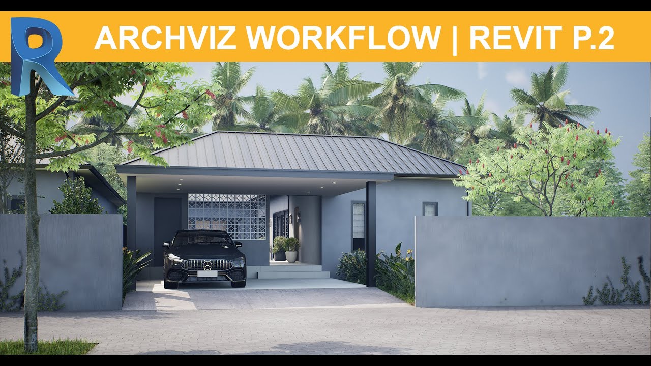 ARCHVIZ WORKFLOW | MODELING IN REVIT P.2 - YouTube