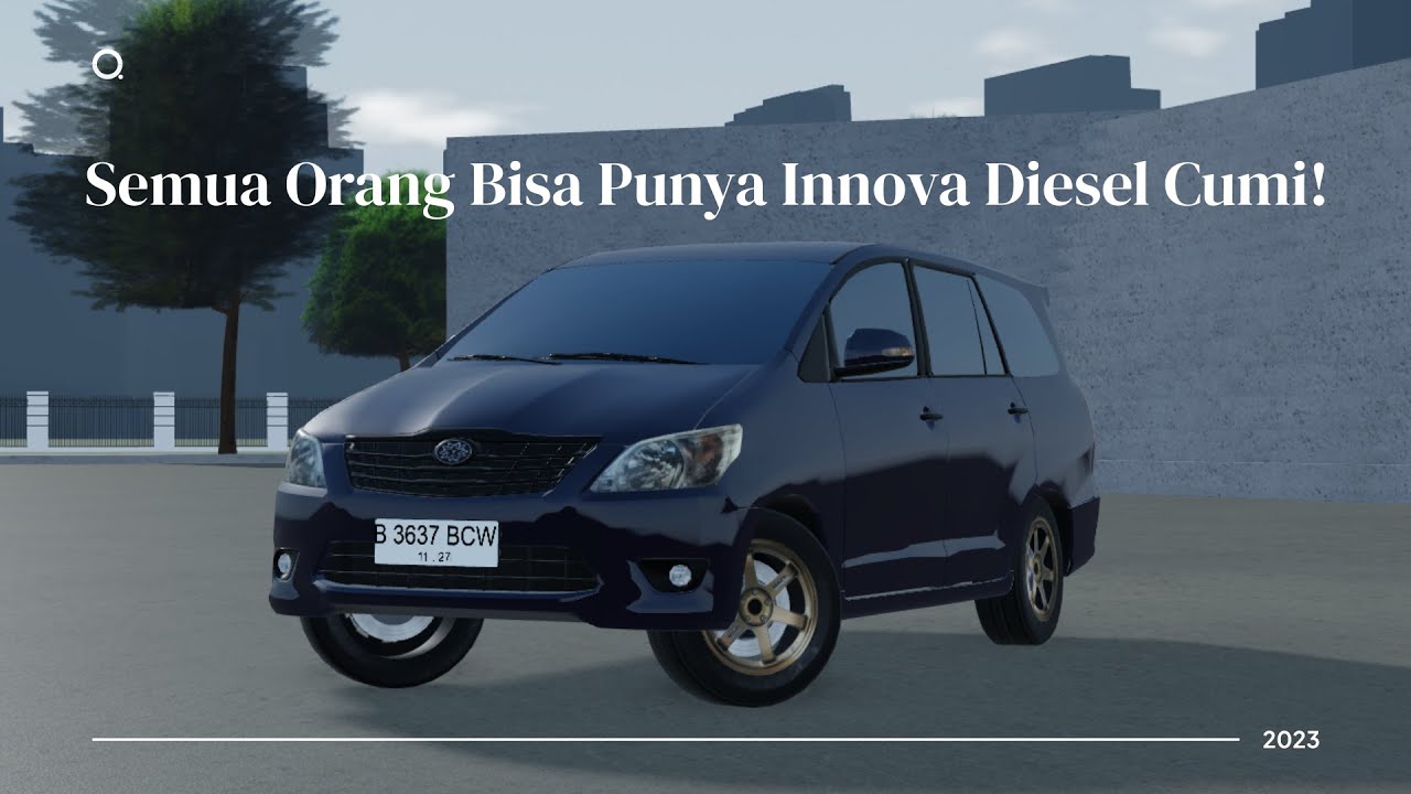 #ProjektMods 03 : Semua Orang Bisa Punya Innova Cumi! | Innova 2.5 G ...