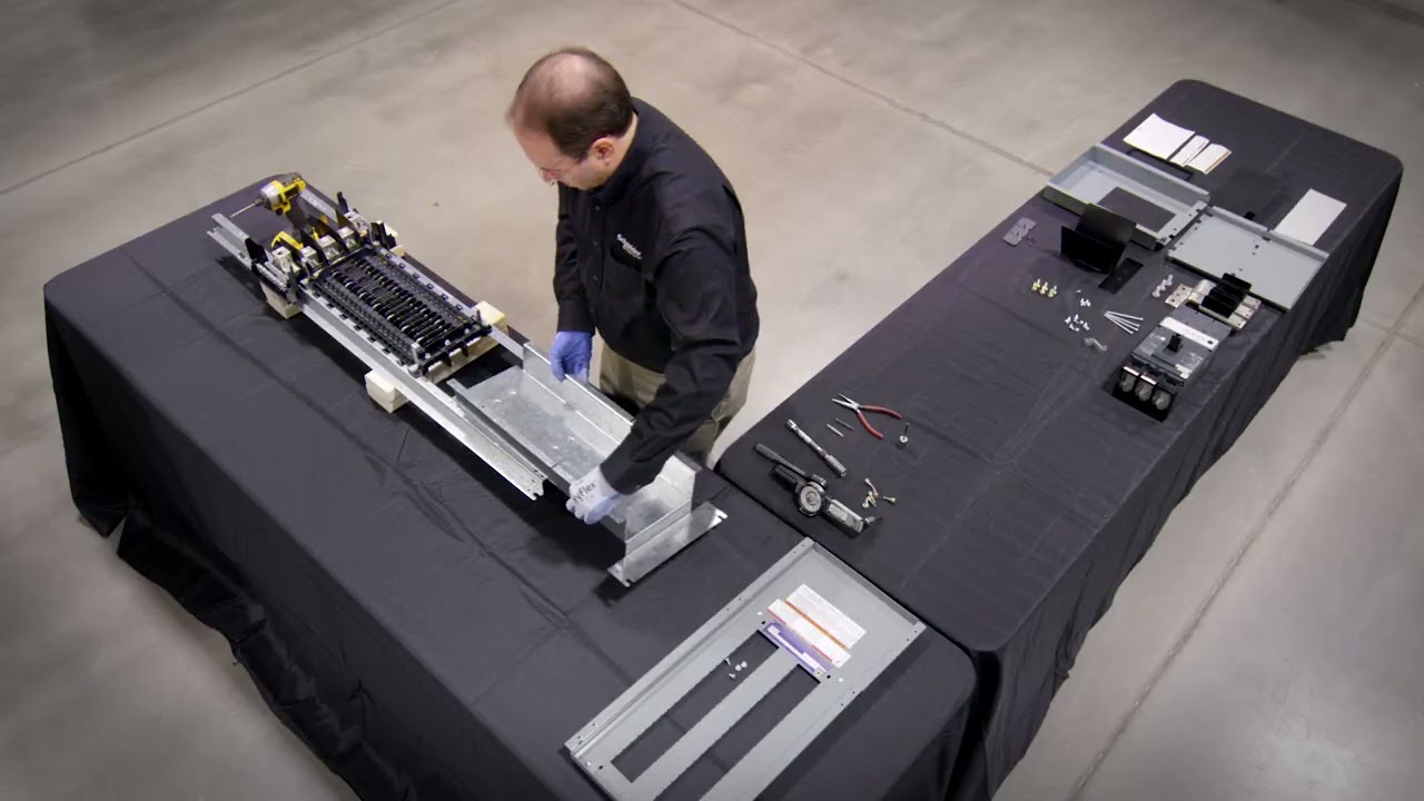 NQ Sub-feed Breaker Kits (2 of 3): L-Frame 400A (NQMB6PPL) - YouTube