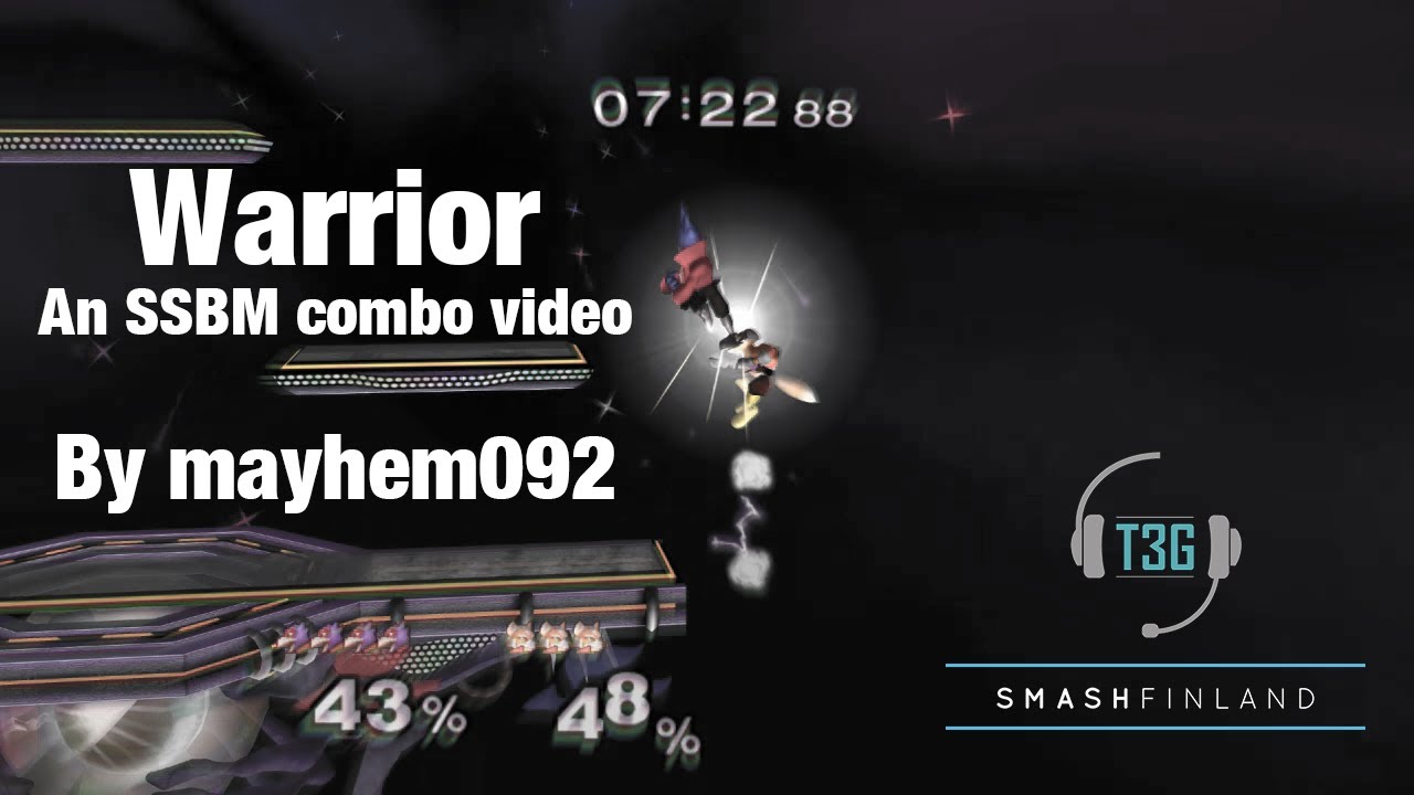 Warrior - An SSBM combo video by mayhem092 - YouTube