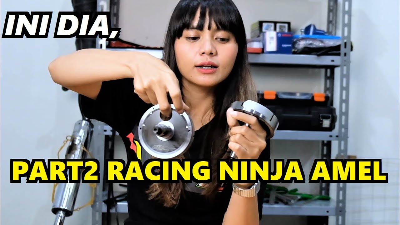 Ini PART2 RACING Ninja R Amel (Si Jamel) - Kruk As ZX QTT, Coil YZ, CDI ...