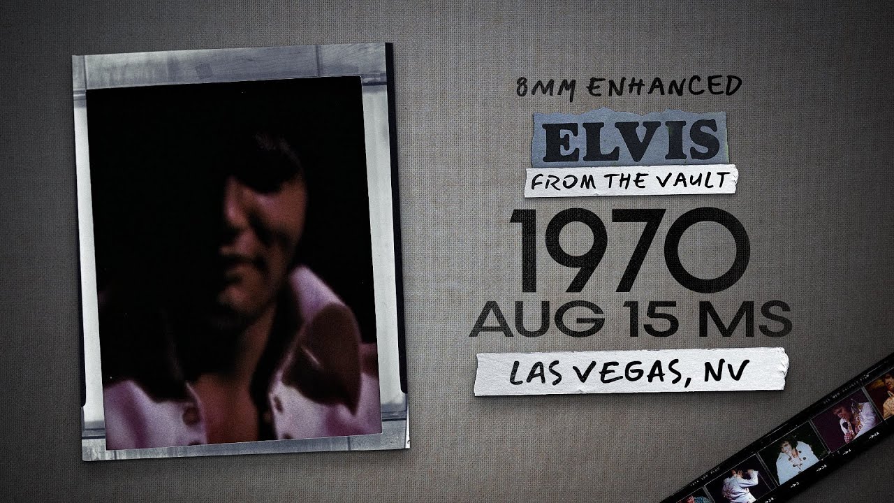 ELVIS 8MM ENHANCED - August 15, 1970 MS | Las Vegas, NV - YouTube