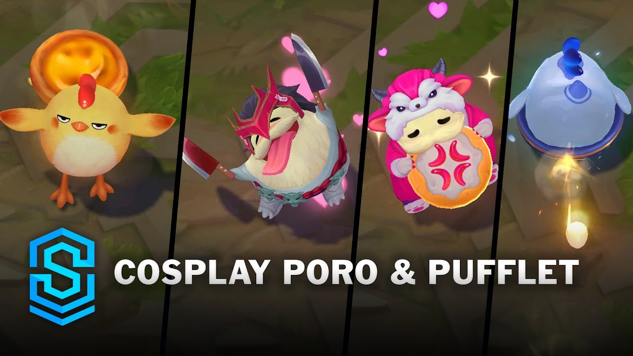 Poro Cosplay & Pufflet Little Legends | Patch 14.24 - YouTube