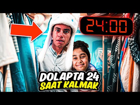 24 SAAT DOLAPTA KALMAK !? SON ÇIKAN KAZANIR !