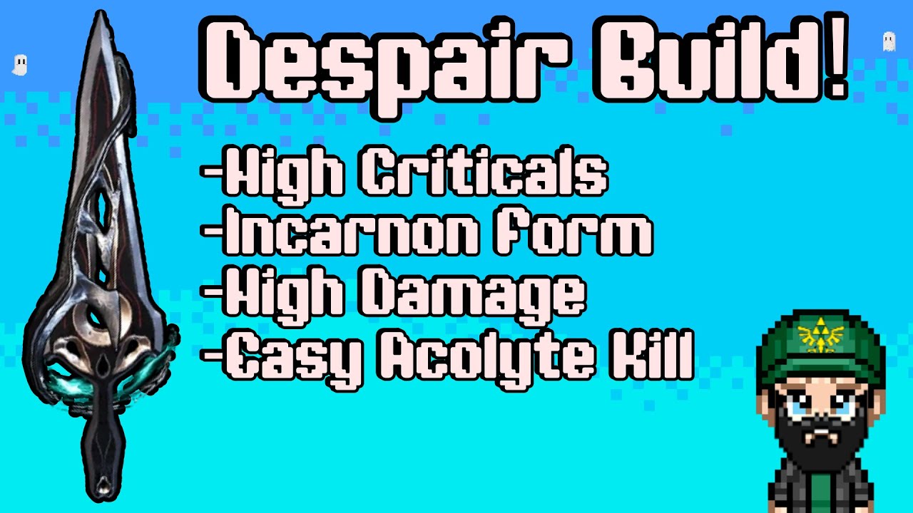 Despair (WITH INCARNON FORM) | Steel Path Viable Build | Warframe - YouTube