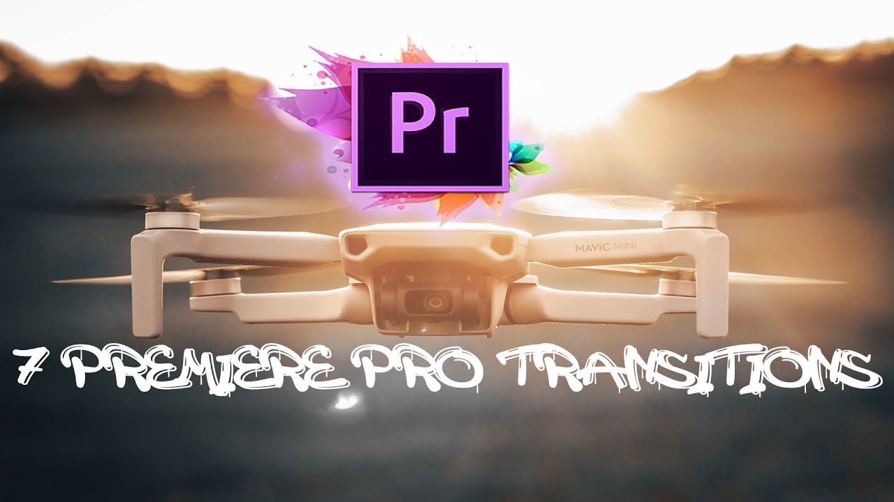 7 easy transition | drone | adobe premiere pro | 2020 - YouTube