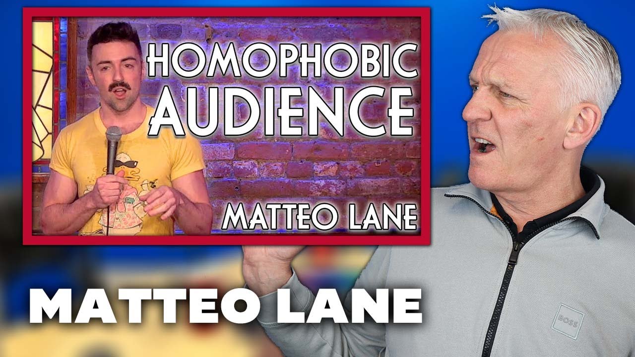 Matteo Lane - Homophobic Audience REACTION | OFFICE BLOKES REACT!! - YouTube