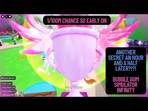 So I May Have Hatched Another New Secret in Bubble Gum Simulator ...