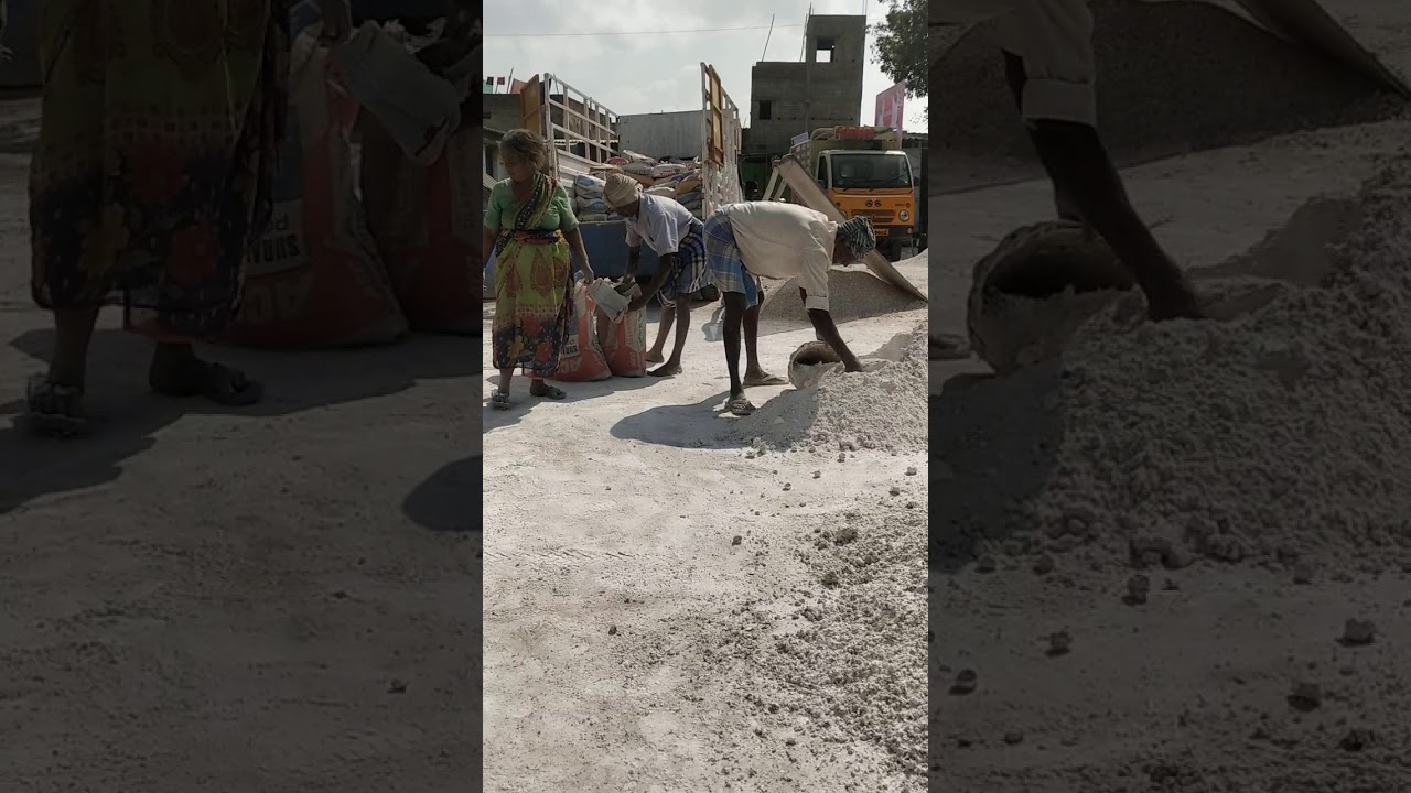 Kilinjal Sunnambu Deler. Shell lime manufacture. Foundation lime. - YouTube