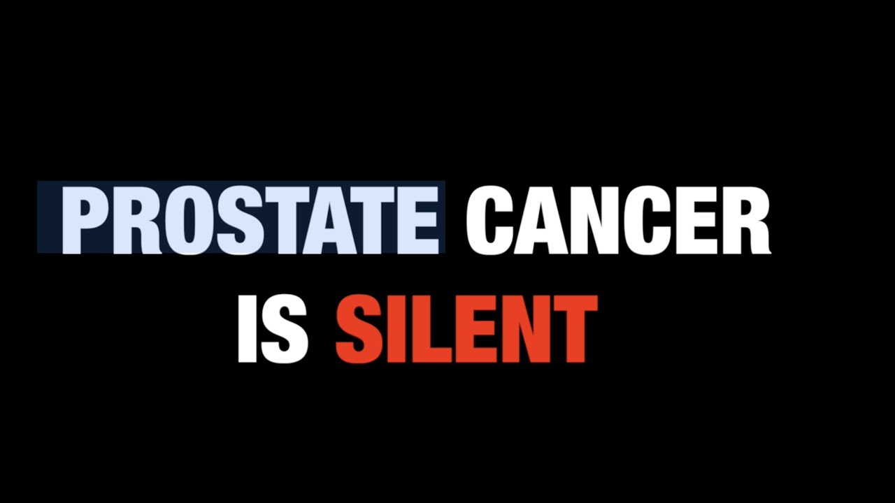 Prostate cancer is silent- Get checked - YouTube