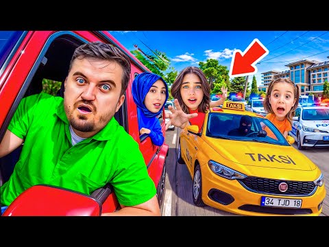 ELİF SİNEM ŞEHİRDE TAKSİ İLE KAÇIŞ !! GECE AKSİYON DOLU TAKİP !! KİM KAÇIRDI ??