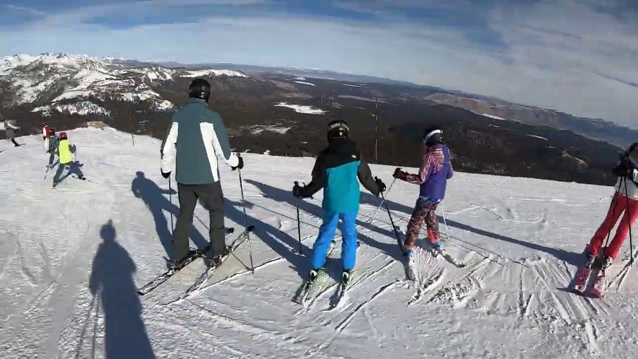 Cornice Bowl at Mammoth Mountain, CA - January 4, 2019 - YouTube