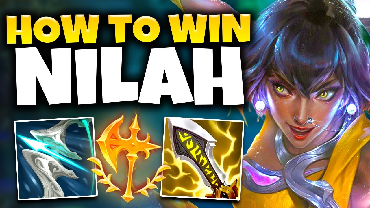 New Champion Nilah is Completely Broken on Release (Nilah Guide) - YouTube