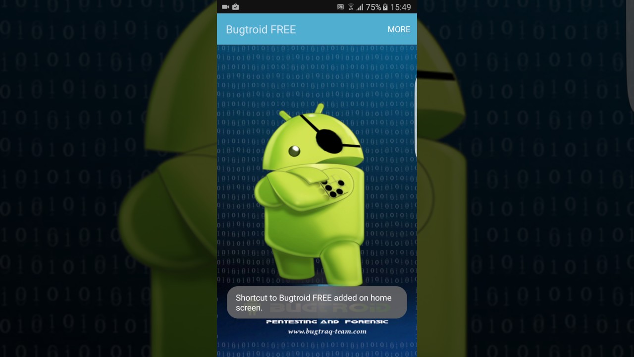 Bugtroid in Android - YouTube