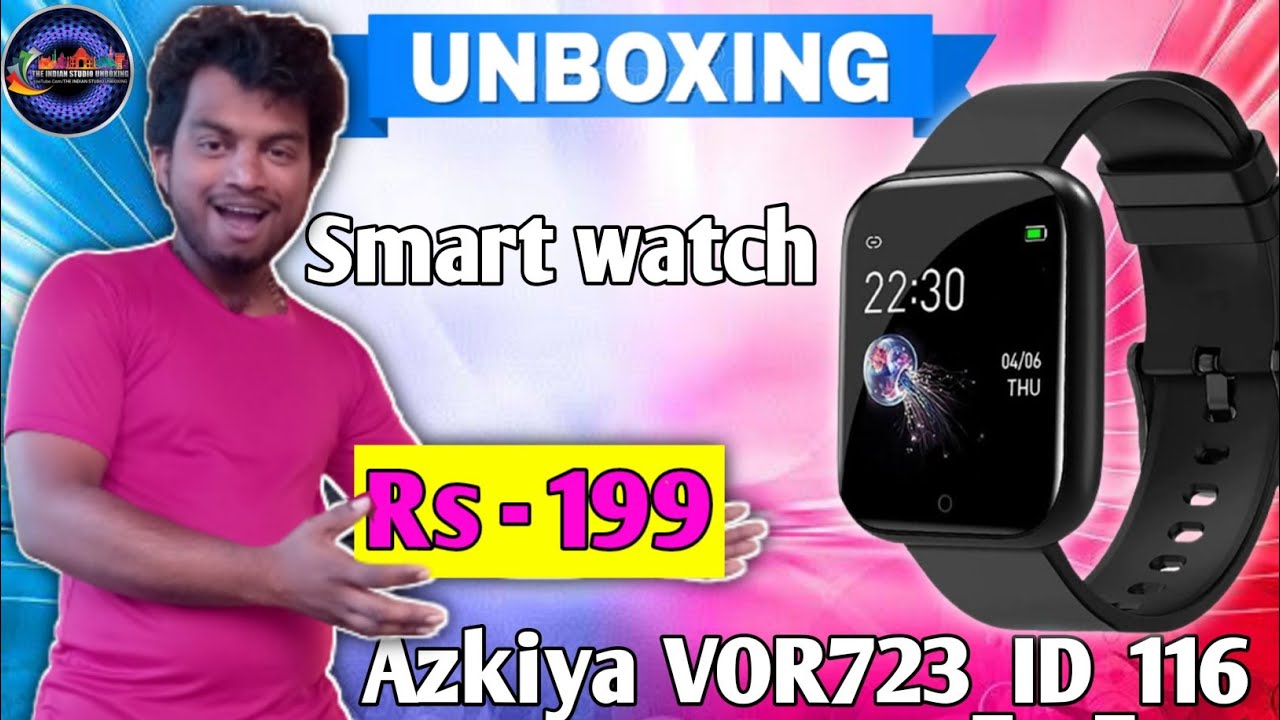 Smart Watch Unboxing,Smart Watch Unboxing And Review ,Azkiya VOR723 lD ...