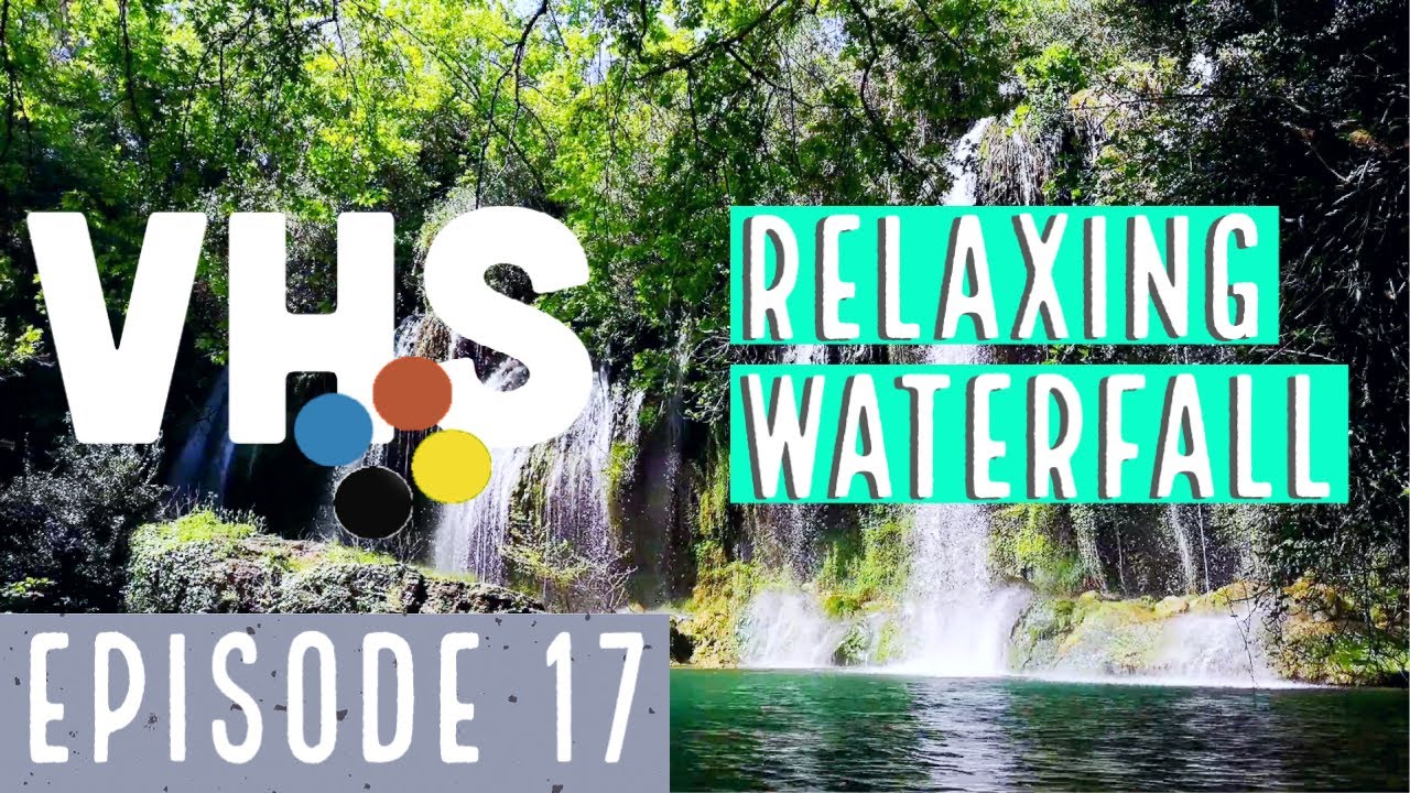 VHS Waterfall w/ Sound | EP. 17 Spring Break Falls - YouTube