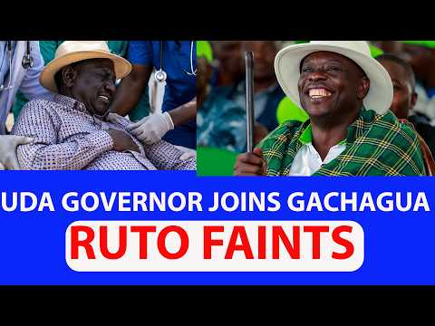 Shocking! Ruto Refuses To Eat After His UDA Governor Joins Dcp Party