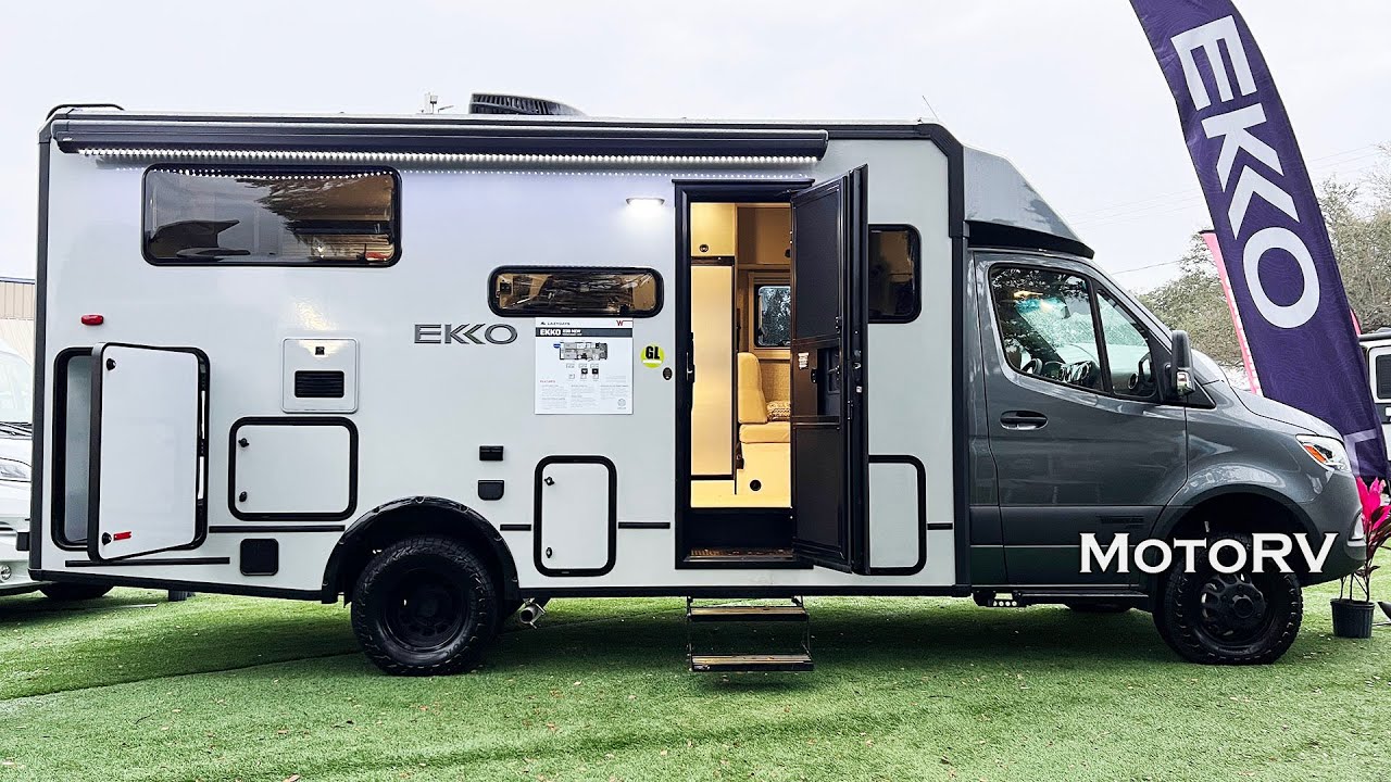 Winnebago EKKO 2024 Mercedes Sprinter AWD Class C Motorhome - YouTube