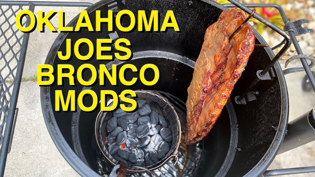 OKLAHOMA JOES BRONCO MOD COOK/GRAVITY FED CHARCOAL BASKET MODIFICATION ...