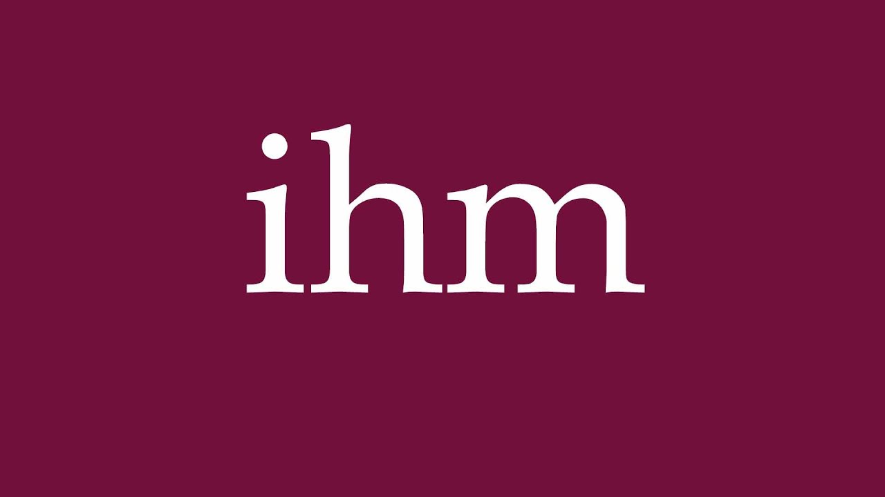 How to Pronounce ''ihm'' (him) Correctly in German - YouTube