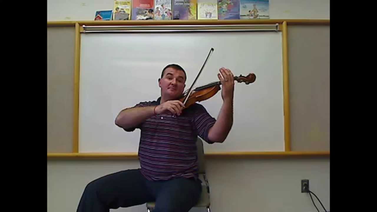 Violin/Viola - Rest Position and Playing Position - YouTube