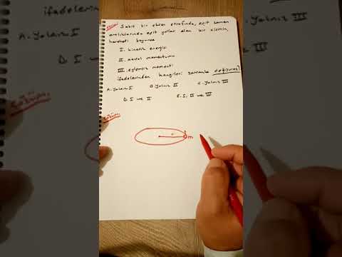 Fizik 12.sınıf Çembersel Hareket 2 (1 soru 1 çözüm)