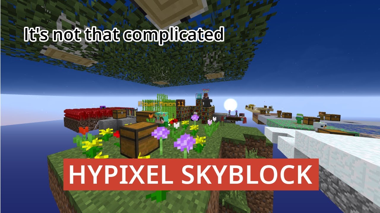 Hypixel Skyblock! (I'm pretty new) - YouTube