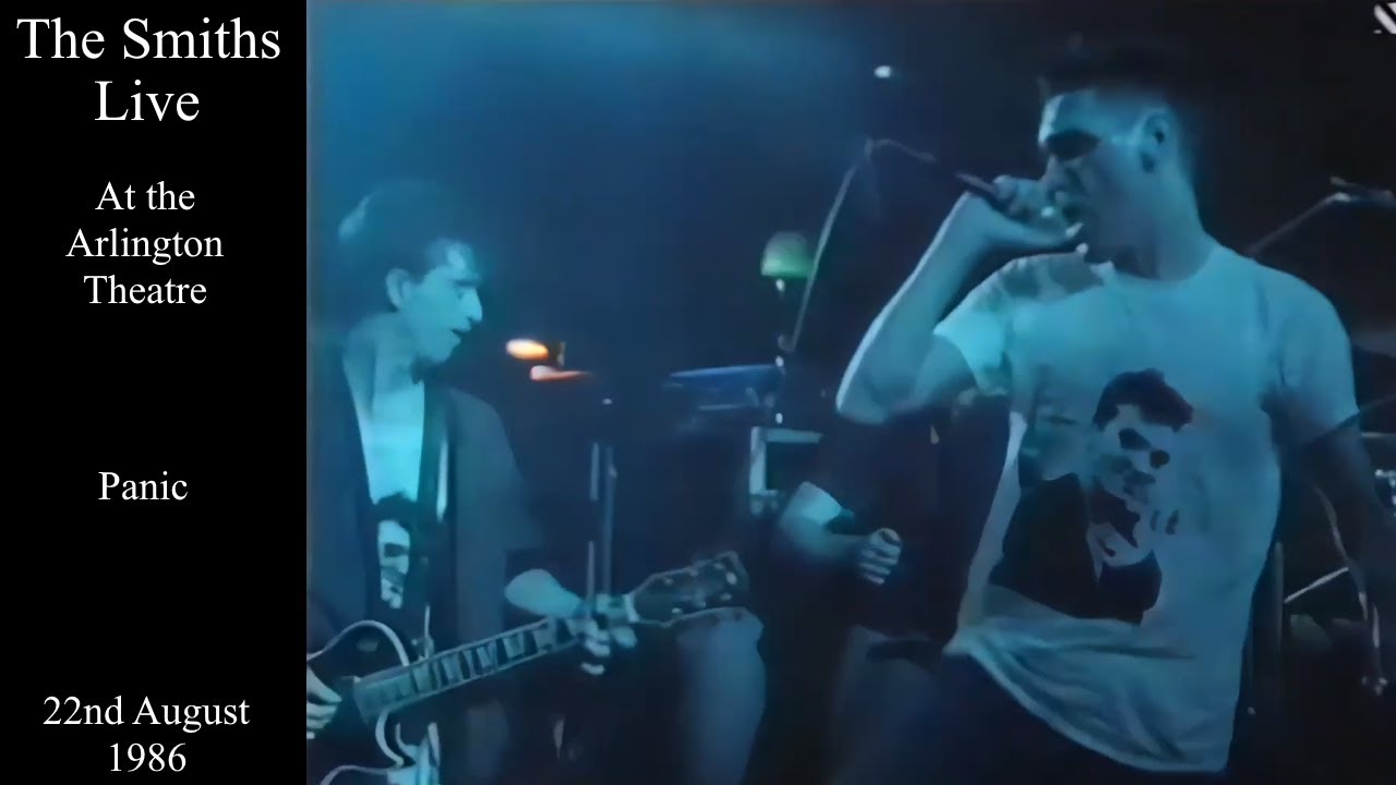 The Smiths Live | Panic | The Arlington Theatre | August 1986 - YouTube