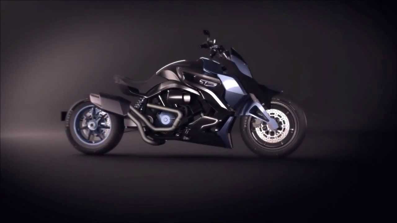 Concept bike DSK HYOSUNG DSKISD ST7 - YouTube