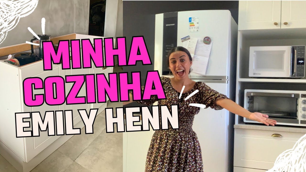 COZINHA AMERICANA MODULADA EMILY HENN BRANCA/ RESENHA - YouTube
