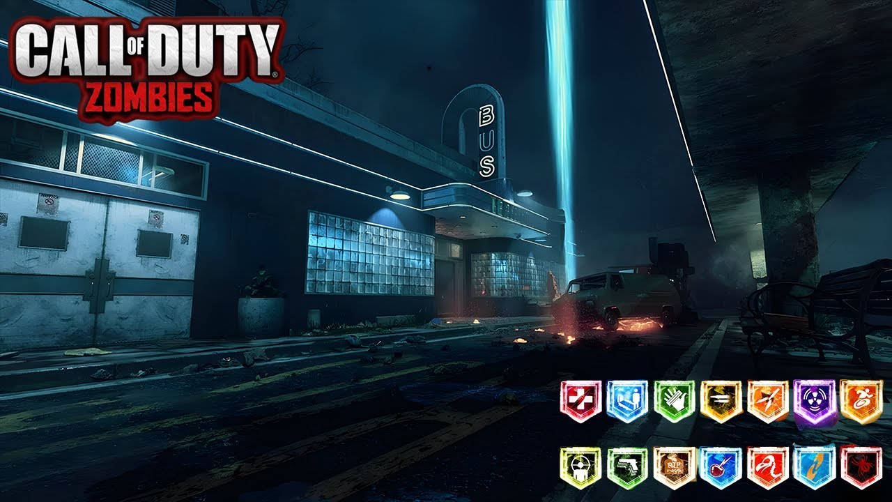 Call of Duty BO3 Bus Depot Custom Zombies - YouTube