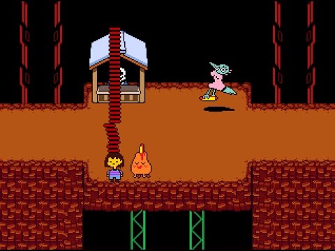 Undertale Walkthrough - Part 4: Hotland! - YouTube