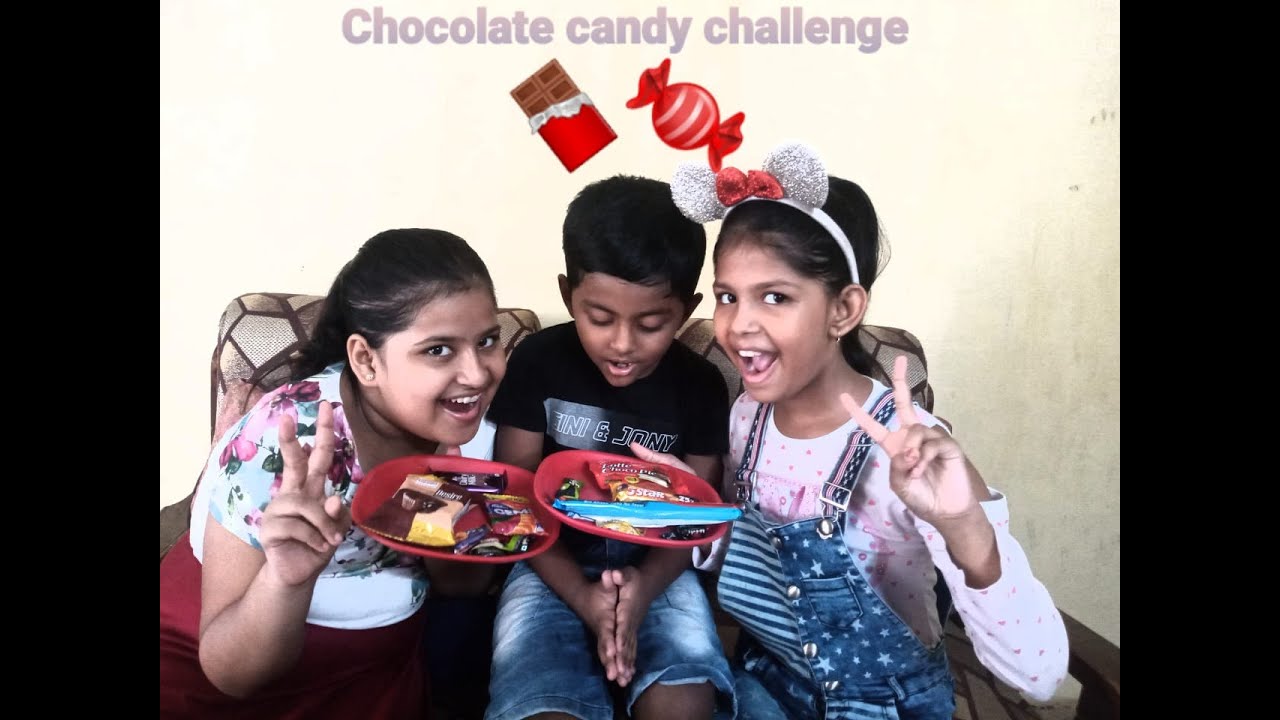 Candy plus chocolate challenge - YouTube
