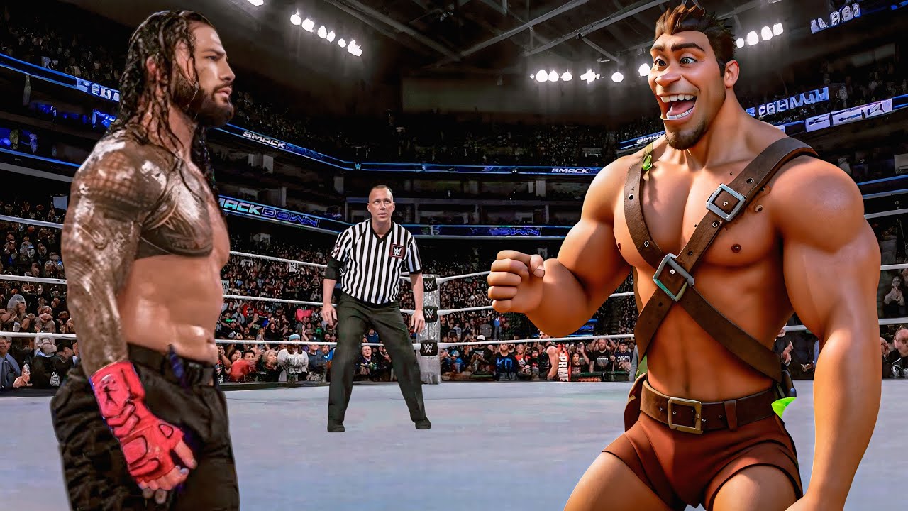 Full Match - Roman Reigns vs Grug Crood | Iron Man Match 2025 | WWE Jan ...