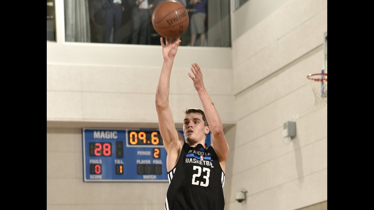 5th Pick Mario Hezonja Shows Some Magic On Game-Winning Three! - YouTube