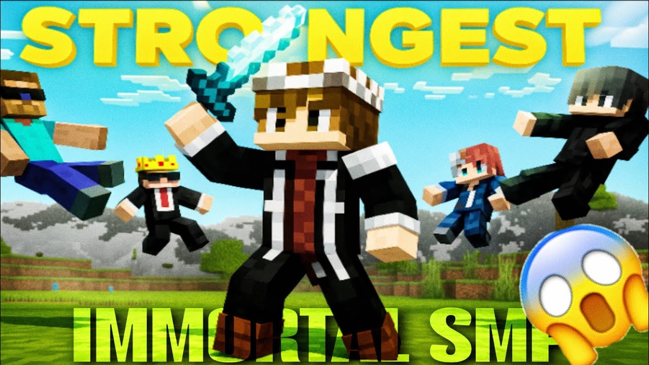 I became STRONGEST player in IMMORTAL SMP 😈 - YouTube