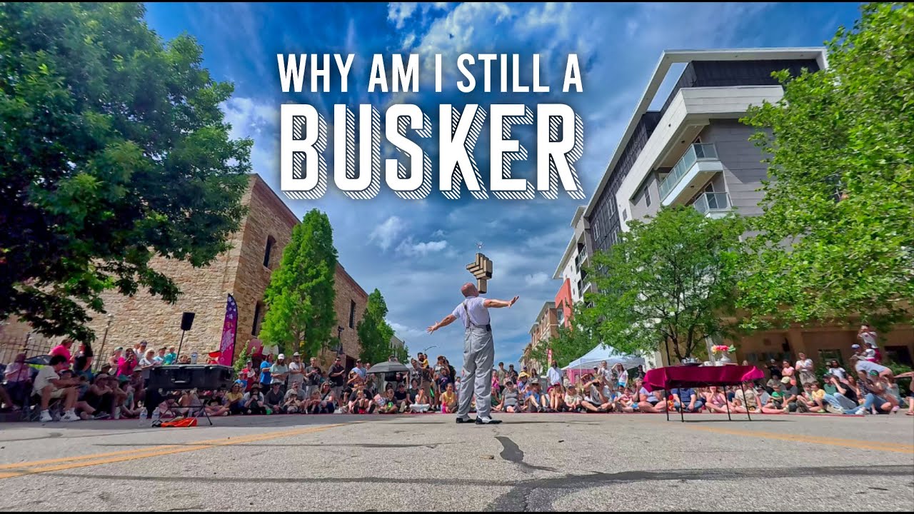 Why am I still a busker? - YouTube