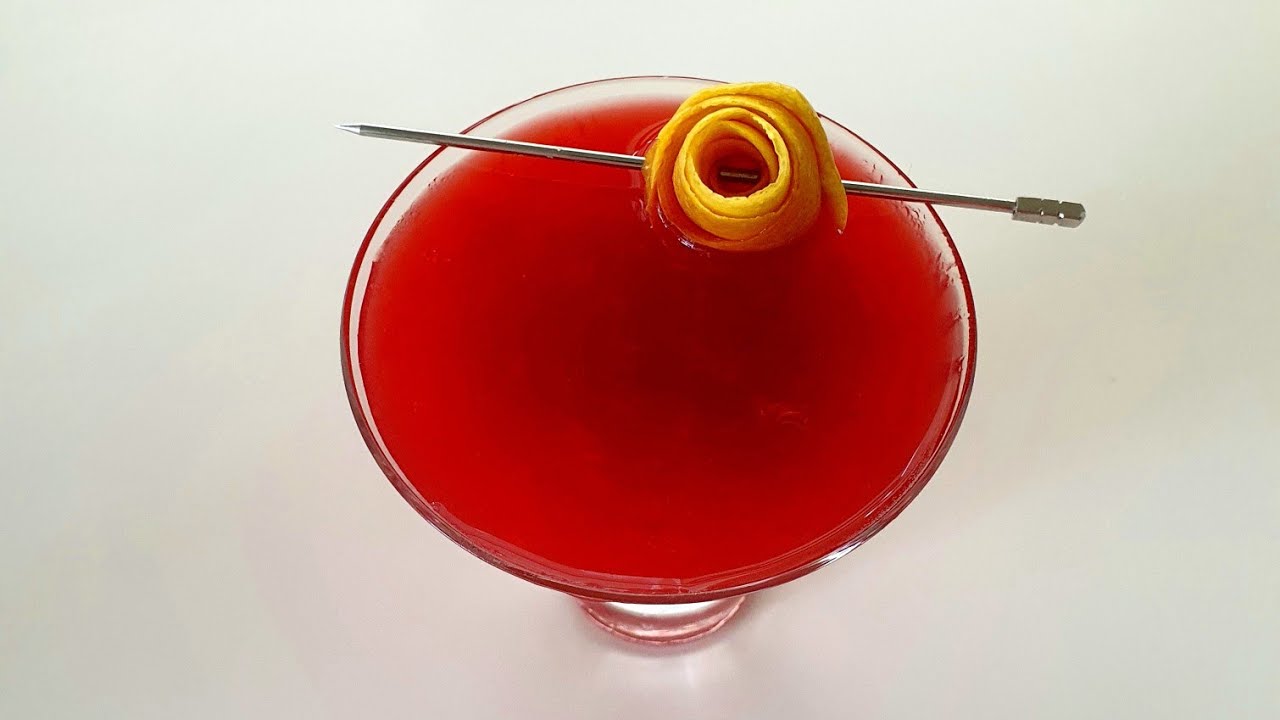 Raspberry Lemon Drop, Gin Cocktail - YouTube