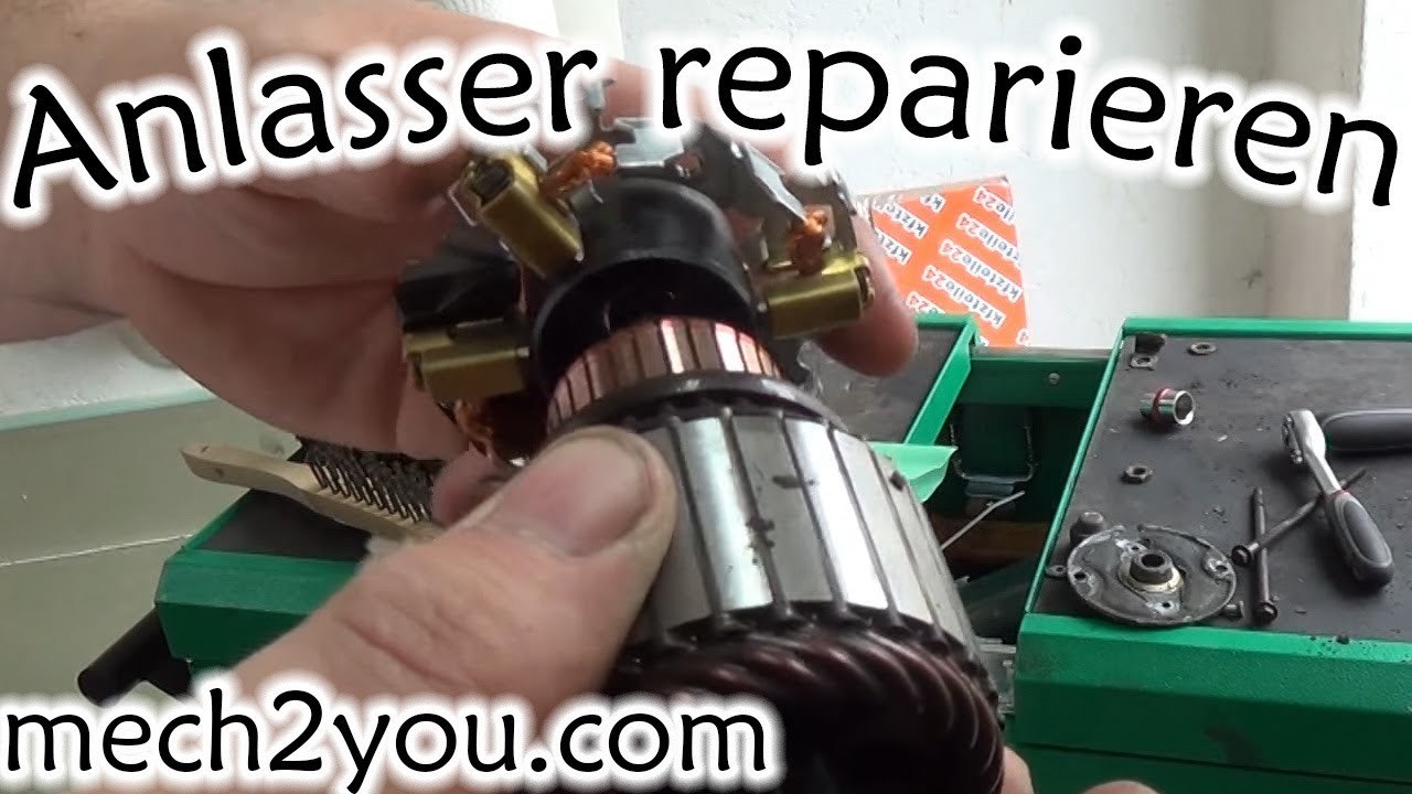🛠️ Anlasser wechseln und reparieren VW Passat Variant 1994 - YouTube
