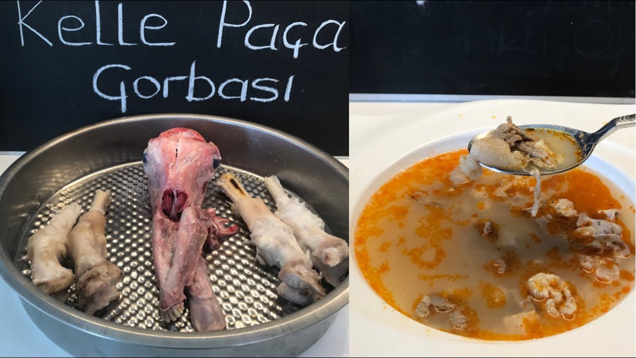 LOKANTA USULÜ KELLE PAÇA ÇORBASI | KELLE PAÇA ÇORBASI NASIL YAPILIR ...