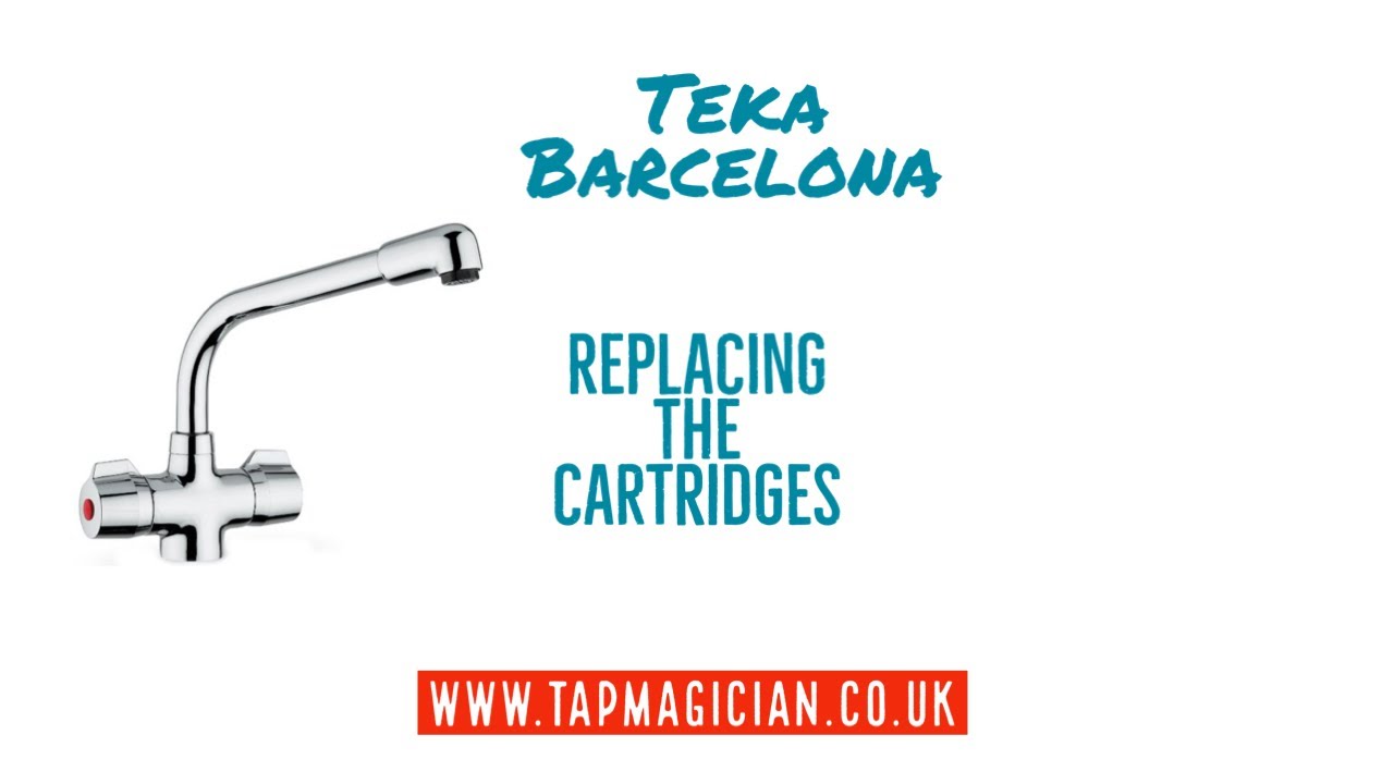 Teka Barcelona - replacing the ceramic tap cartridges, repair dripping ...