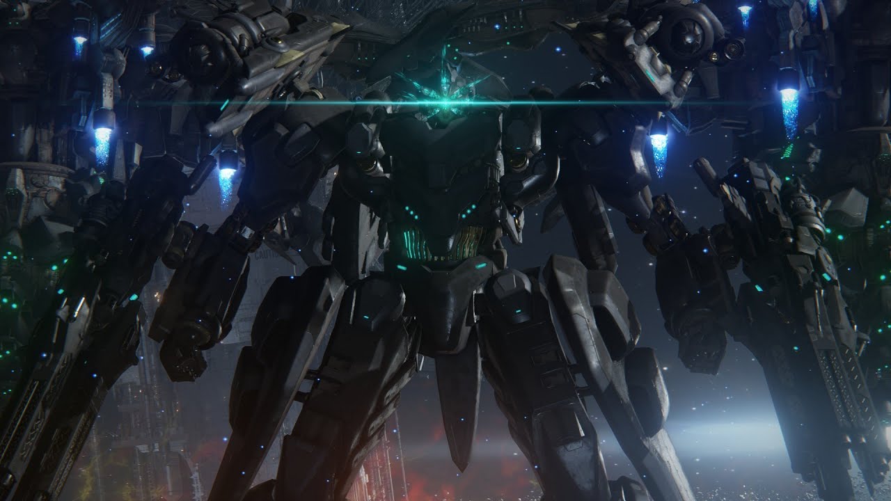 Armored Core VI - ALLMIND Boss Cutscenes / Alea Lacta Est Ending - YouTube