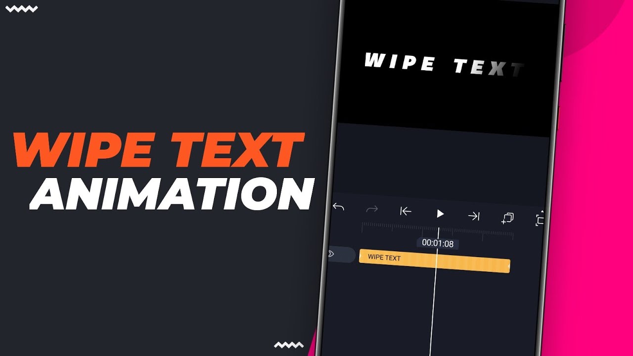 Wipe Text Effect in Alight Motion | Wipe text Animation Video Editing Tutorial | - YouTube