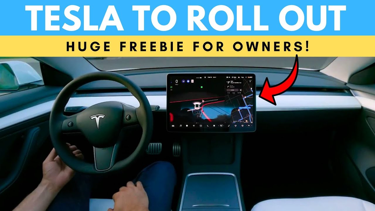 Tesla To Roll Out Huge Freebie For Owners & More Updates! - YouTube