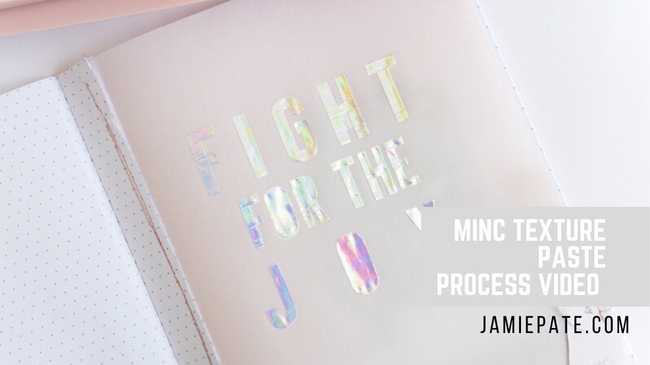 Minc Texture Paste Process Video - YouTube