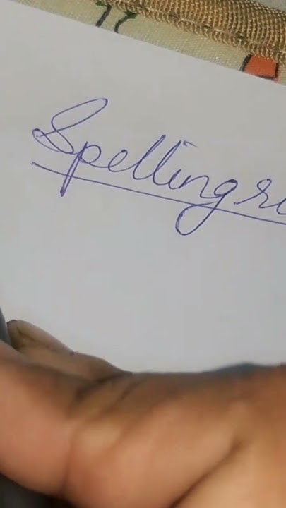 Learn Spelling Rules Daily Shortslearn Shortsindia Shortsviral Indian English